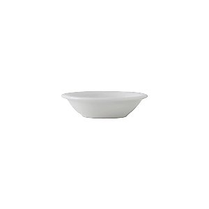 Tuxton China ALD-046 Fruit Dish, 4 oz., 4-3/4" Dia., Round, Microwave & Dishwasher Safe, Oven Proof, Fully vitrified, Lead-Free, TuxCare, Healthcare, Alaska/Colorado, Porcelain White, Case of 36