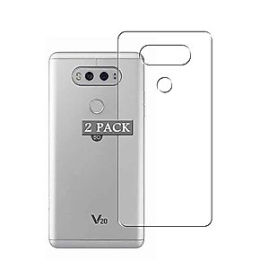 Vaxson 2-Pack Back Protector Film, compatible with LG V20/H990N/H990DS/H910/H918/LS997/US996/VS995/H990/H990DS TPU Guard Cover Skin Sticker [ Not Front Tempered Glass Screen Protectors ]