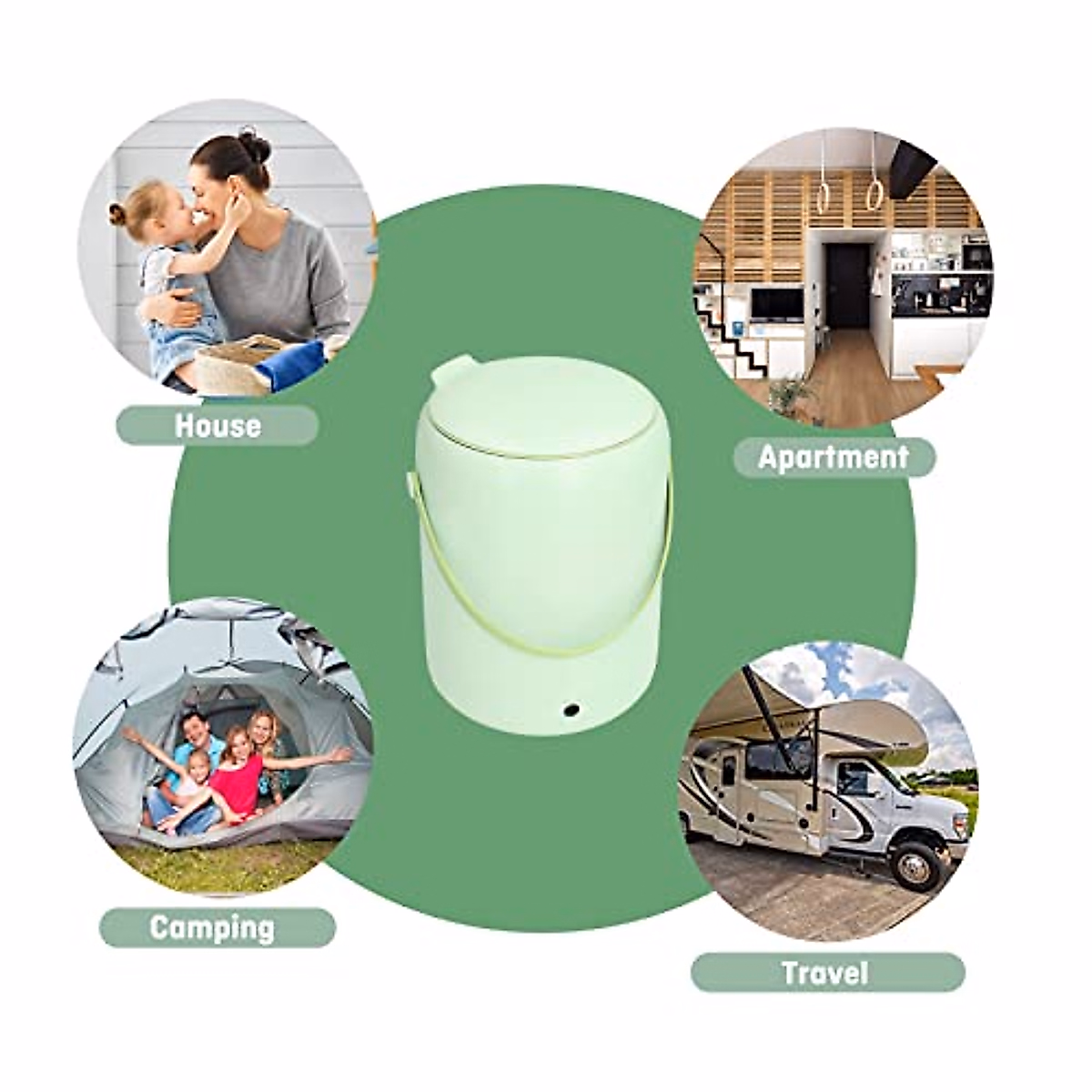 Portable Clothes Washing Machine,Ozone Sterilization Mini Washing Machine Intelligent Underwear Washer With Quick And Quiet Operation Convenient Countertop Washing Machine For Your Home(#1)
