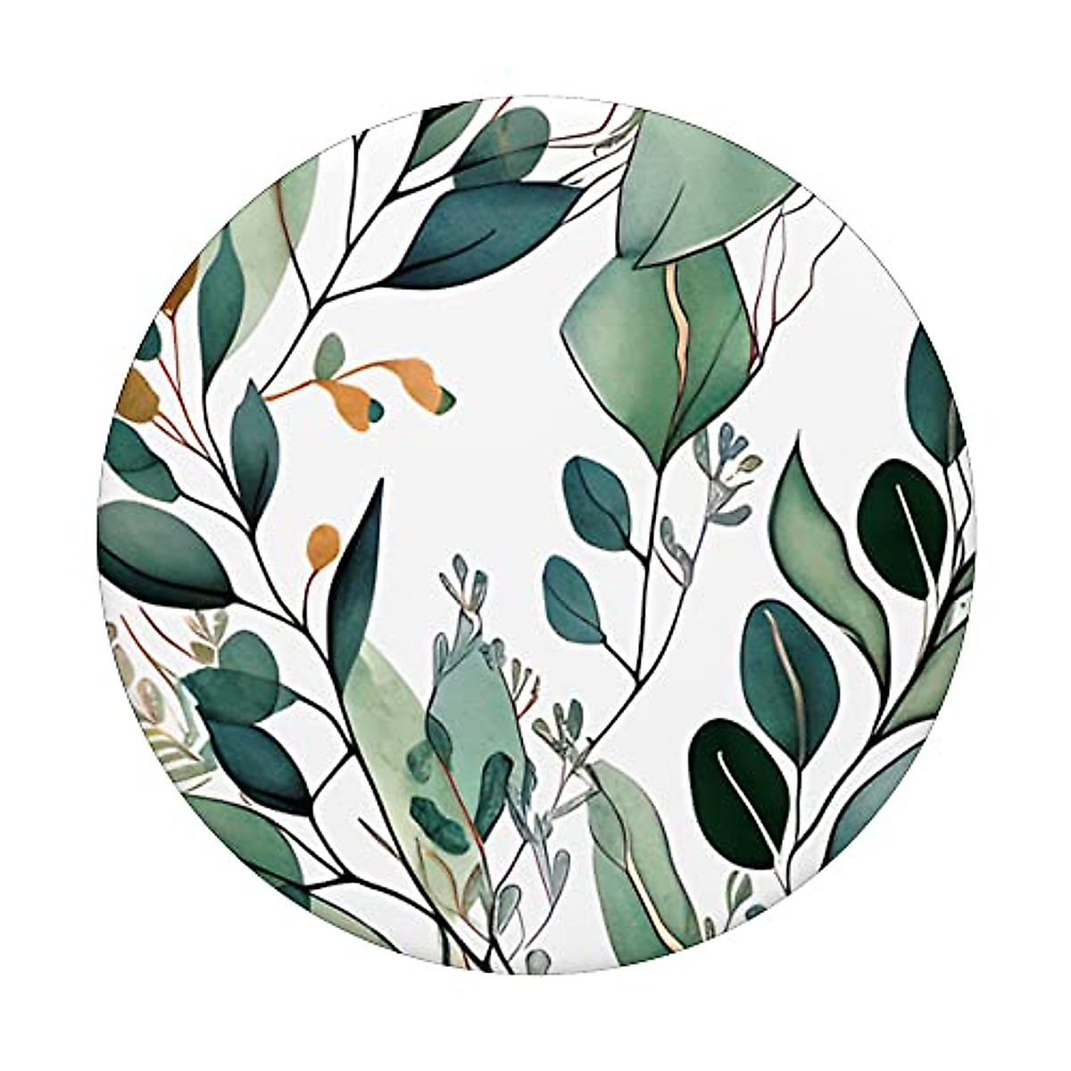 Eucalyptus Floral Boho Flower Blossom Branches Leaves Art PopSockets Swappable PopGrip