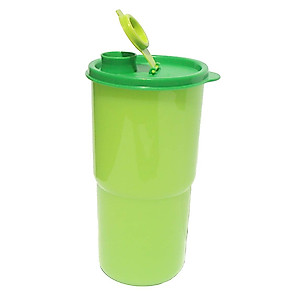 Tupperware ThirstQuake Large 30 Ounce Mega Tumbler Travel Cup Lime Green