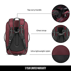 Solo New York Elite Backpack, Burgundy