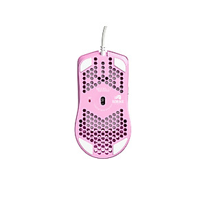 Glorious Gaming Mouse - Model O Minus, 58g Ultra-Light Honeycomb Mouse, Limited Edition Matte Pink - USB Gaming Mouse