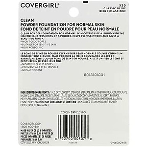 CoverGirl Simply Powder Foundation, Classic Beige [530] 0.41 Ounce
