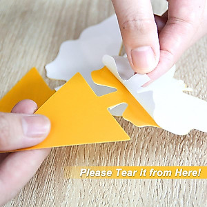 LFSYS 64 Pcs Sticky Traps for gnat, Yellow Stick Traps for Plants, Fungas gnat Traps Double Side with Shovel, Indoor Safe for Gnat, Fruit Fly, White Fly, Aphid, Leaf Miner