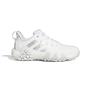 adidas Women's W CODECHAOS 22 Golf Shoe, FTWR White/Silver Met./Clear Pink, 8