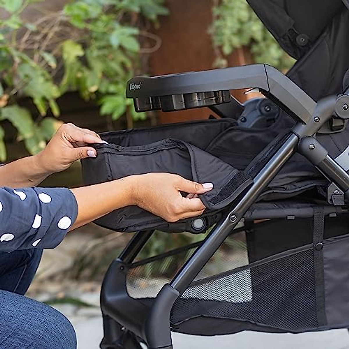 Baby Trend Passport Carriage Travel System DLX (with Ez-Lift Plus), Uptown Black