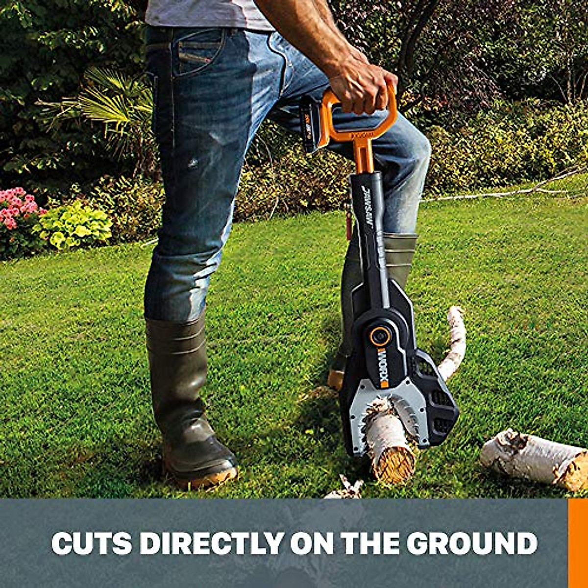 WORX WG320 20V Power Share JawSaw Cordless Chainsaw