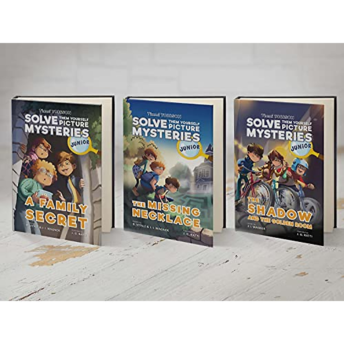 Timmi Tobbson Junior Boxed Set: Timmi Tobbson Junior (6-8) Children's Detective Adventure Books 1-3 (Solve-Them-Yourself Mysteries Book Series for Boys and Girls (Cover may vary))