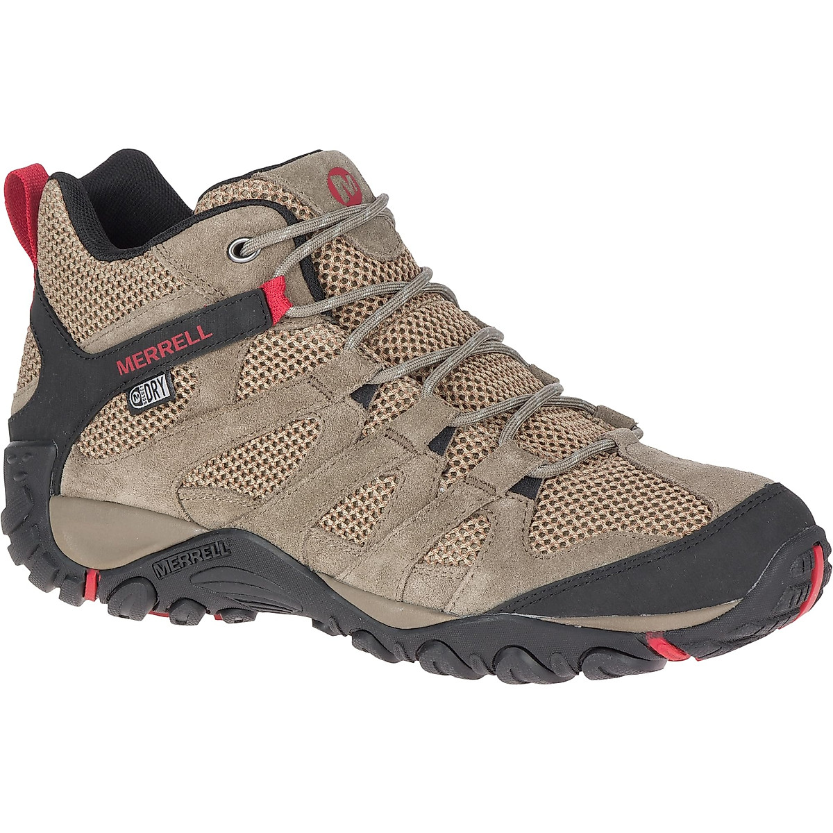 Merrell mens Alverstone Mid Waterproof Hiking Boot, Boulder, 15 US