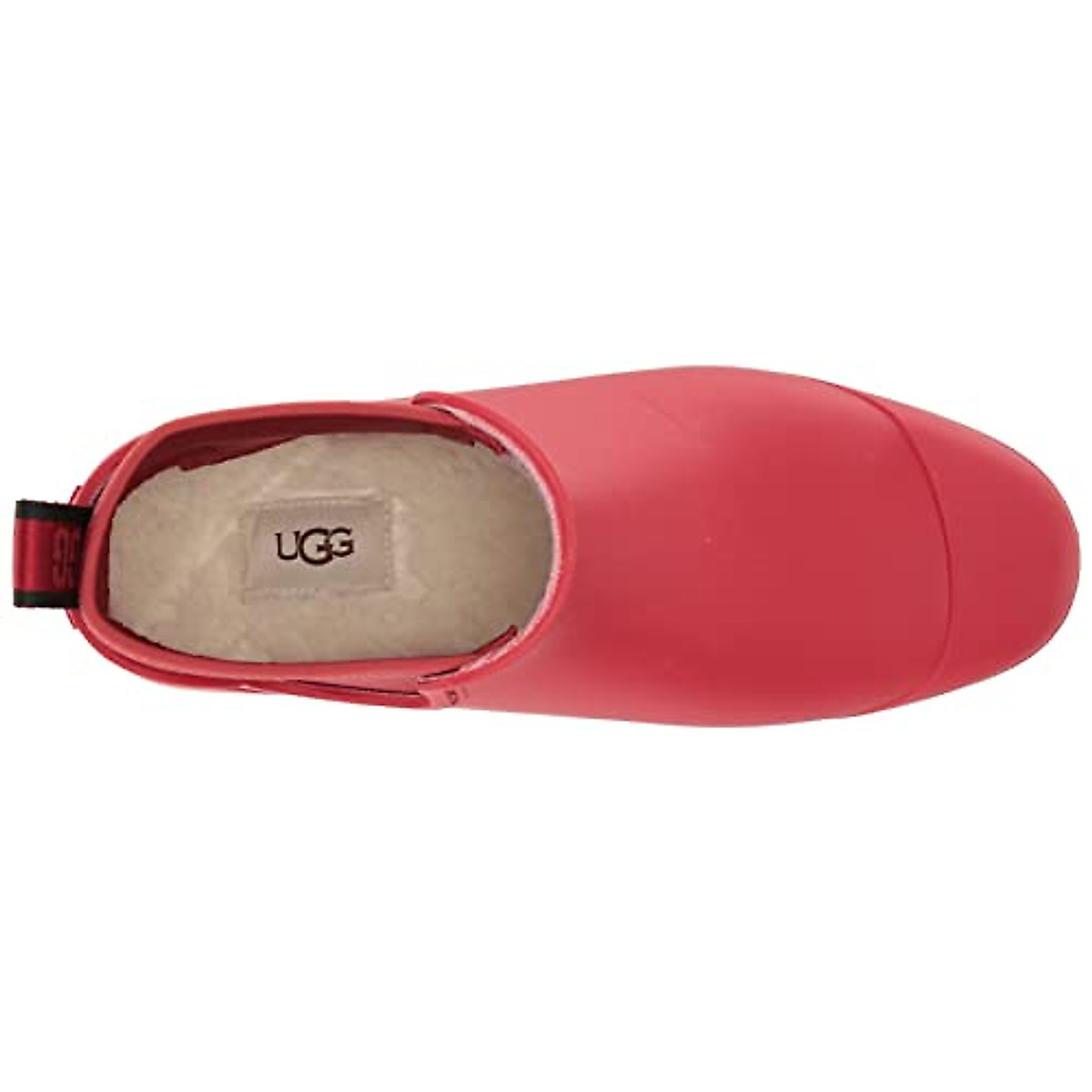 UGG Women's Droplet Rain Boot, Samba RED, 8