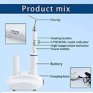Endo Root Canal Filling Gutta Percha Cutter Cordless Gutta Percha Obturation Pen