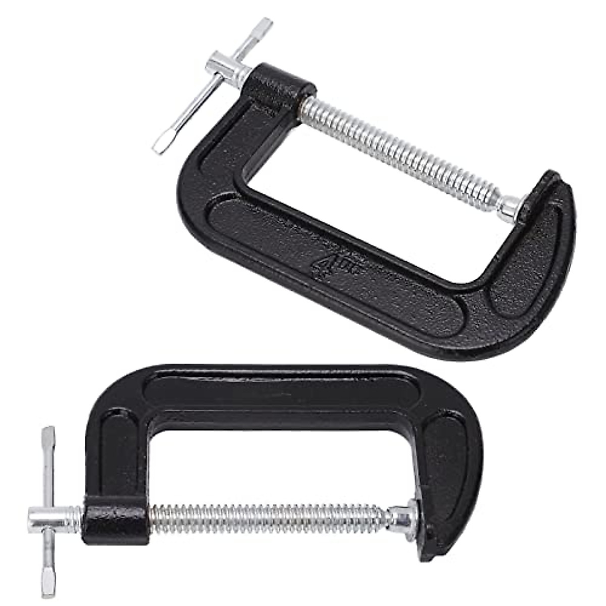 Metal G Clamp, G Clamp High Torsion Metal Material Strong Clamping Force Small Size Rotating Handle for Induatry