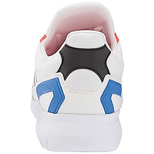 adidas Originals Baby Originals Flex Sneaker, White/Grey/Glory Blue, 5.5 US Unisex Infant