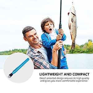 BESPORTBLE 1pc Bait Hanger Fishing Wacky for Baits Wacky Fishing Tool Fishing Bait Tool Fishing Supplies Fishing Baits Fishing Gear Wacky Worm Kit Soft Bait Aluminum Alloy Portable