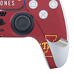 Skinit Decal Gaming Skin Compatible with PS5 Controller - Officially Licensed Iowa State University Collegiate Text Design