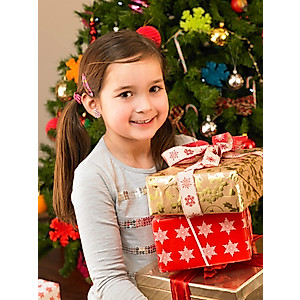 Christmas Tree Cake Earrings for Women Christmas Stud Earrings Christmas Tree Snowflake Acrylic Stud Earrings Christmas for Women (A)…