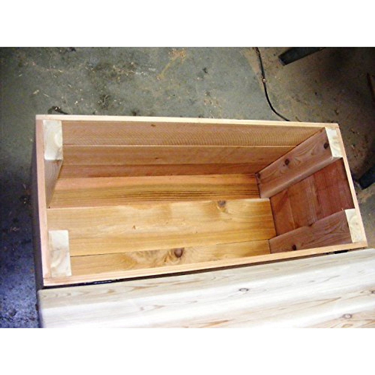 Steve's Gift Shoppe DIY Kit - Cedar Chest and Storage Bench Size 30 x 13 x 19 inches