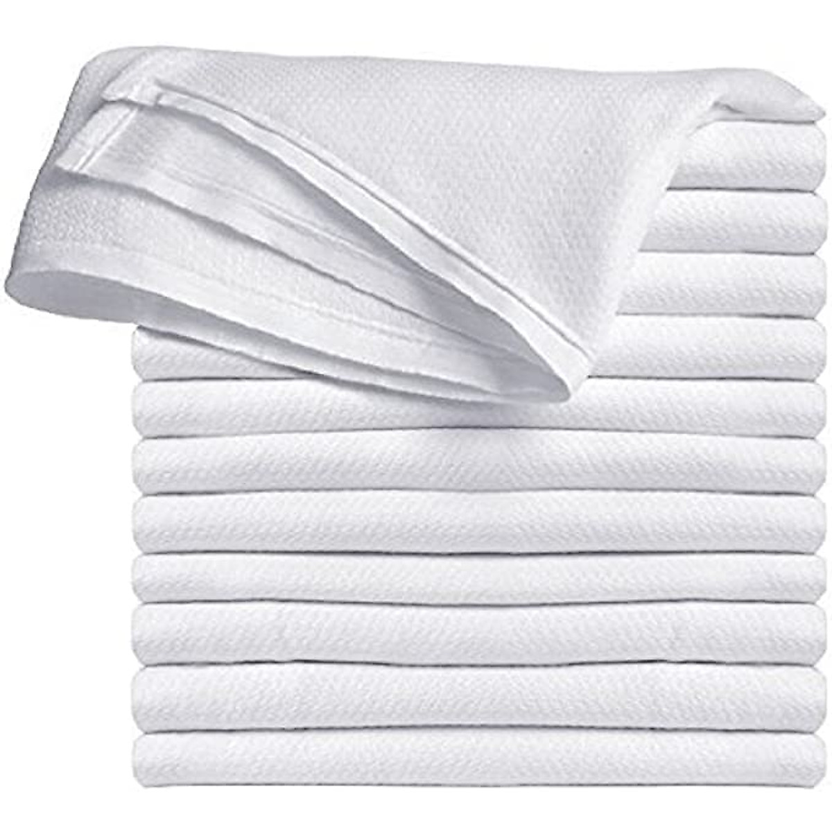 Brandilo High Absorbancy Birdseye Reusable Flat Cloth Diapers, Soft & Safe 27 X 27 100% Cotton Burp Cloth, Also Great to Clean Mirrors (6)