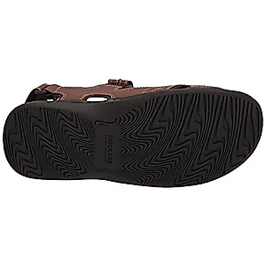 Dockers Mens Newpage Outdoor Sport Sandal Shoe,Rust,14