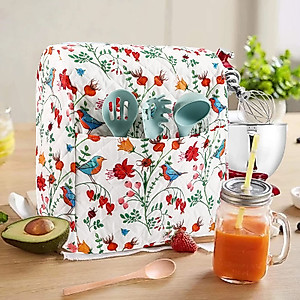 Stand Mixer Cover,Kitchen Mixer Cover Compatible With 5-8 Quart Kitchenaid Hamilton Mixers,Pioneer Woman Kitchen Aid Covers for Stand Mixer,Pioneer Women Kitchen Aid Mixer Assecories