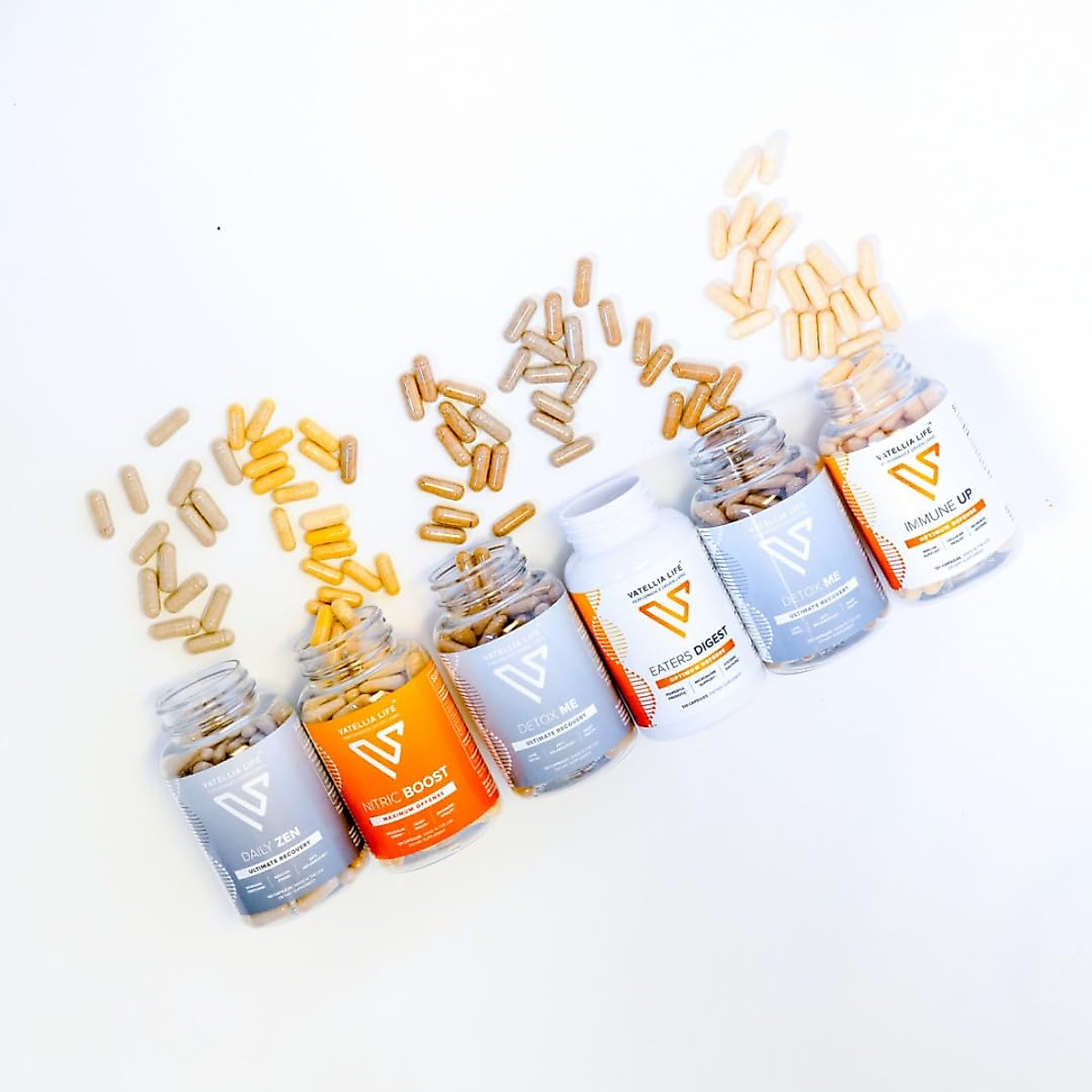 Vatellia Life Nitric Boost - Nitric Oxide Supplement for Men | High Absorption Formula | 100% Natural Ingredients | Best Nitric Oxide Booster | Increase Blood Flow | 2 Month Supply