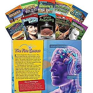 Teacher Created Materials - TIME For Kids Informational Text: Set 1 - 10 Book Set - Grade 4 - Guided Reading Level Q - S