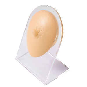 CHUANCI Soft Silicone Flexible Model Body Part Displays for Acupuncture Human Model Simulation for Jewelry Display Teaching Tool (Nipple)