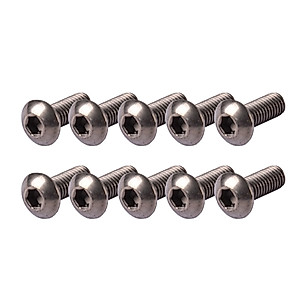 iFlight M3 Titanium Hex Allen Socket Button Head Screws Lot of 20pcs (M3 x 8mm)