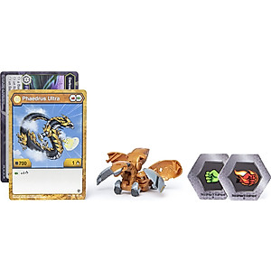 Bakugan Ultra, Aurelus Phaedrus, 3-inch Collectible Action Figure and Trading Card, for Ages 6 and Up