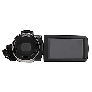 Digital Camera, Vlogging Camera 3.0 Inch IPS Touch Screen 48MP Image Resolution with 1500mAh Lithium Camera Battery for Campus Records