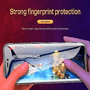 2023 the Fourth Generation of HD Privacy Screen Protector, 360 Degree Privacy Tempered Glass, 4 Directions Anti-spy Screen Protector Film Compatible with iPhone 14 Pro Max (A, for IPHONE 14 PRO MAX)