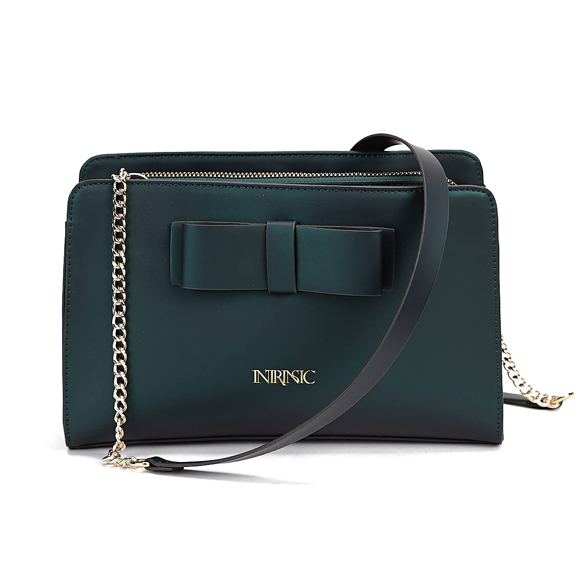 Intrinsic Vegan Leather Small Chain Side Purse Mini Crossbody Bags for Women