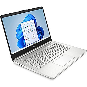 HP Laptop 14-DQ5043CL 14" Full HD, Intel Core i3-1215U, Intel UHD Graphics, 8GB DDR4 RAM, 512GB SSD Storage, Windows 11 Home, Natural Silver (Renewed)