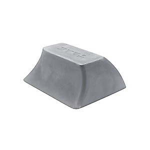Teak Tuning Monument Series Concrete Fingerboard Wave Obstacle - 4.25" Wide, 2" Tall - Ultra Premium, Super Durable Polymer Modified Concrete - Sterling Gray Colorway
