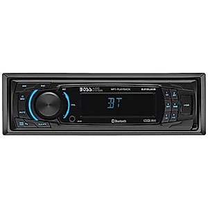 BOSS Audio Systems 625UAB Multimedia Car Stereo - Bluetooth Audio And Hands Free Calling, Single Din, MP3 Player, No CD/DVD Player, USB Port, AUX Input, AM/FM Radio Receiver