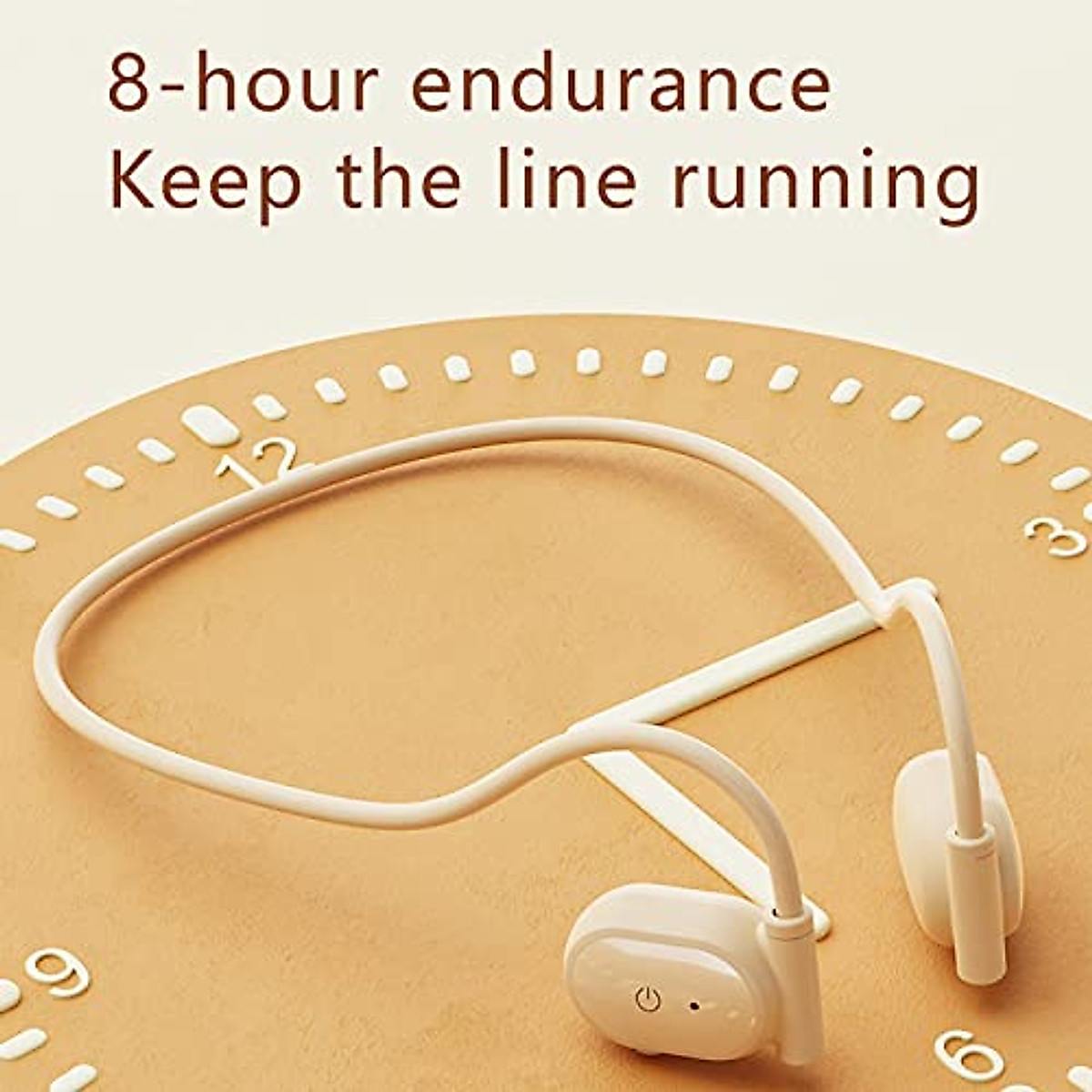 Conduction Wireless Bluetooth Headset, Binaural Headphone Sports Running Anti-Sweat Super Long Standby, Acoustic Conduction Sports Bluetooth Headphone