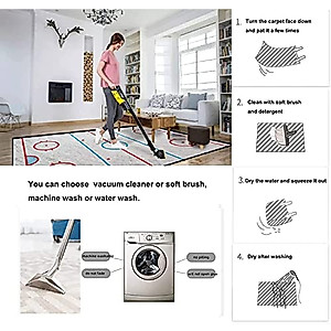 Faux Fur Black White Cow Print Fluffy Area Rug Ultra Soft Non Shedding Mats for Kids Kids Room Dorm Office Geometric Decor Carpet 6.6'x5.3'ft