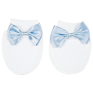 Lilax Baby Boy Jewels Crown Tuxedo Outfit Layette 5 Piece Gift Set 0-3 Months Blue