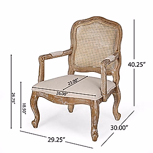 Christopher Knight Home Andrea Dining Chair Sets, Wood, Beige + Natural