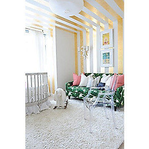 2xhome - Set of 4 Modern Designer Louis Ghost Armchairs with Polycarbonate Crystal Clear Transparent Plastic Dining Chairs