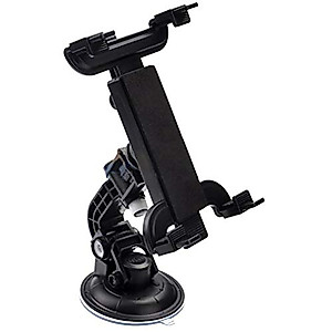Dash Car Mount Compatible with Amazon Fire 7 (2019 Release),(2017 Release) - Windshield Holder Rotating Cradle Dock