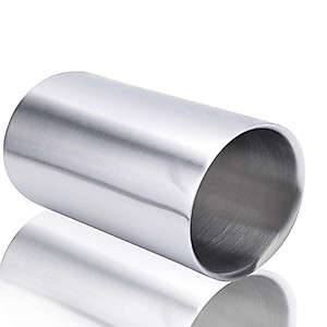 Ice Bucket Thickened Stainless Steel Ice Bucket Portable Ice Bucket Hotel Bucket Champagne Bucket Drink Bucket Party Activities and Camping Tableware Drinks Cooler/Beer Bucket