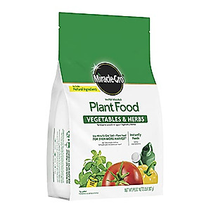 Miracle-Gro Water Soluble Plant Food Vegetables & Herbs 2 lb