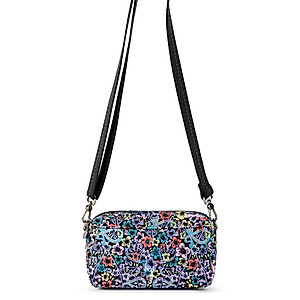 Sakroots Lodi Smartphone Crossbody, Convertible Design, Pink Mojave Canyon