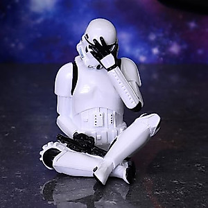 Nemesis Now Original Stormtrooper Three Wise Sci-Fi See No Evil, Multicolour, One Size