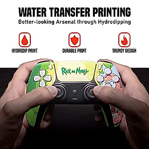 Dyeport Original PS-5 Controller compatible with Play-Station 5 Console | Custom PS-5 Wireless Controller | Printed in USA with Advanced HYDROGRAPHIC Technology (NOT JUST A SKIN or DECAL)