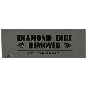 Black Diamond BD-Grip-Cleaner Skateboard Griptape Cleaner - Diamond Dirt Remover Gummy Cube - Erase Grip Gunk