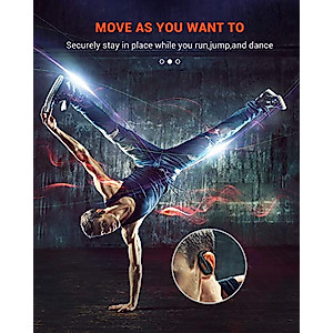 Bluetooth Earbuds Bluenin T30 True Wireless Stereo Earbuds Bluetooth Headphones with 2500mAh LED Display Charging Case, Fingerprint One Touch Control,Waterproof Sport Earbuds for Work Out (Black)