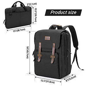 SAMDEW Large Chef Backpack & Knife Bag, Knife Backpack and Chef Bag with Lock Hole, Knife Carrier Chef Utensil Case with Multiple Pockets & Slots for Kitchenware, Patent Pending (Knife Not Included)